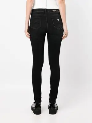 Emporio Armani Skinny-cut Jeans - Black