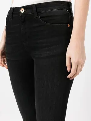 Emporio Armani Skinny-cut Jeans - Black