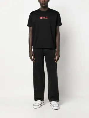 Junya Watanabe Netflix-print Cotton T-shirt