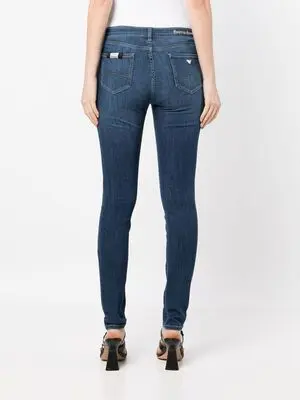 Emporio Armani Skinny-cut Jeans - Blue