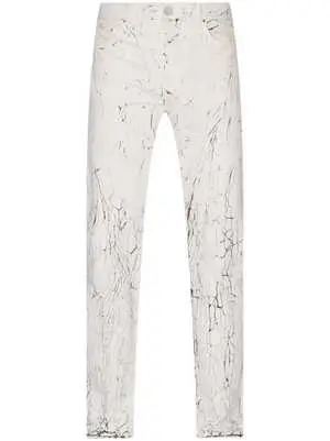 Men's Amiri White Jeans
