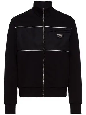 Prada Sweatshirt With Re-nylon Details
