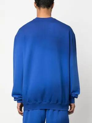 A-COLD-WALL* Gradient Logo-print Sweatshirt - Blue