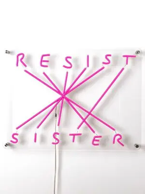 SELETTI Resist Sister Led Lamp - Pink