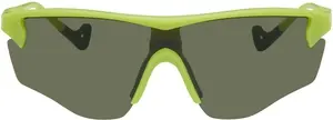 DISTRICT VISION District Vision Junya Racer Sunglasses Electric Green/g15
