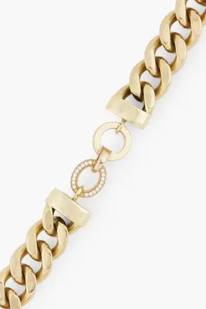 CORNELIA WEBB Tone And Silver-plated Crystal Necklace