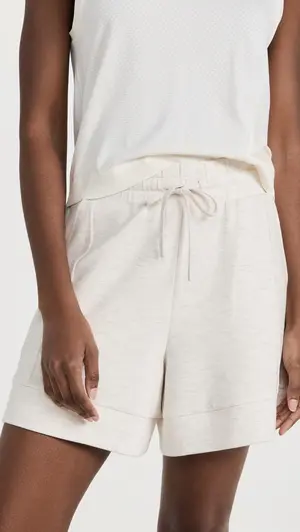 Varley Alder Shorts - Ivory Marl