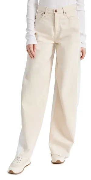 Rag & Bone Sofie Two Tone Jeans