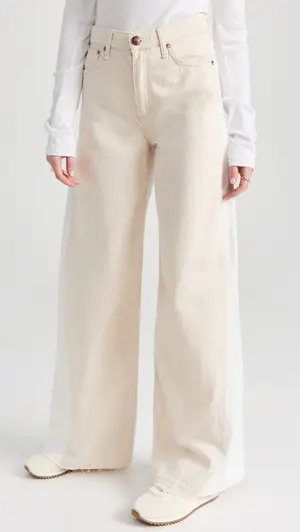 Rag & Bone Sofie Two Tone Jeans