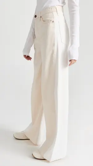 Rag & Bone Sofie Two Tone Jeans