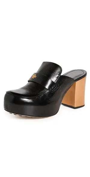 Tory Burch Delicate Logo Platform Clogs 85mm