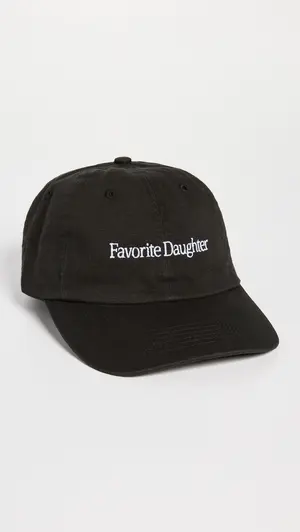 FAVORITE DAUGHTER Classic Logo Baseball Cap - Black