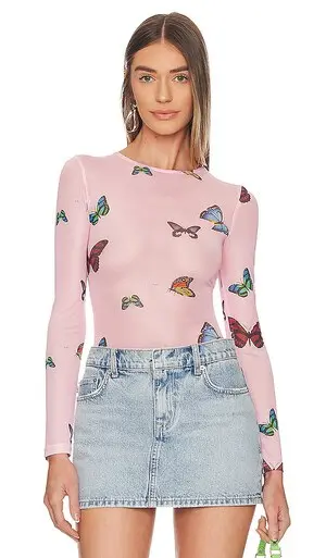 Superdown Sheer Blouses