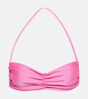 Jade Swim Isla Bikini Top - Pink