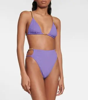 Stella McCartney Chain-trimmed Bikini Bottom