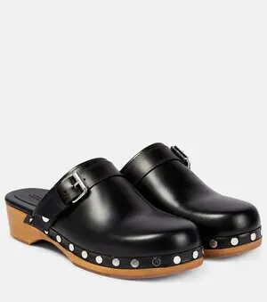 Isabel Marant Thalie Leather Clogs