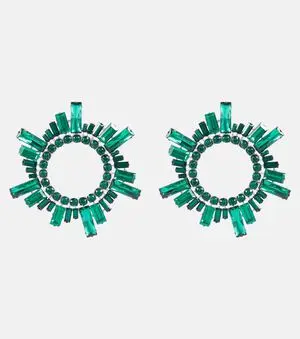 Amina Muaddi Glass Earrings