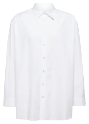 THE ROW Lukre Cotton Shirt - White
