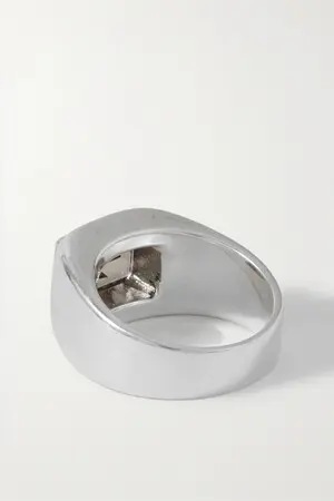SOPHIE BUHAI Net Sustain Walter Quartz Signet Ring