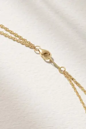 Mizuki Layered 14-karat Pearl And Diamond Necklace