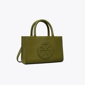 Tory Burch Mini Ella Bio Tote - Olive Green