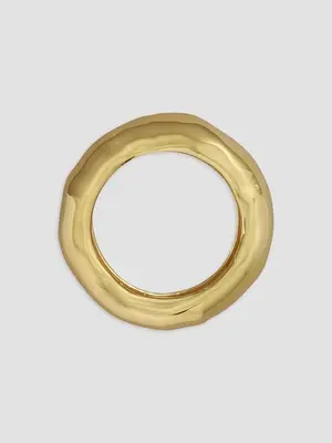 Alexis Bittar Essentials Molten 14k--plated Bangle