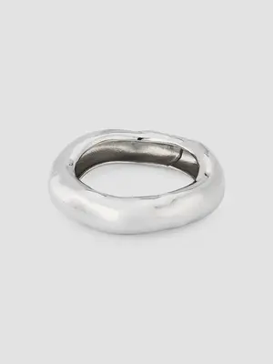 ALEXIS BITTAR Essentials Molten 14k-gold-plated Large Bangle