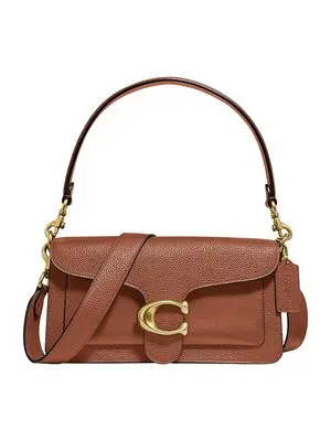 COACH Women's Tabby Leather Shoulder Bag - Saddle - Saddle