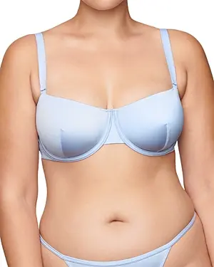 CUUP The Balconette Satin Bra
