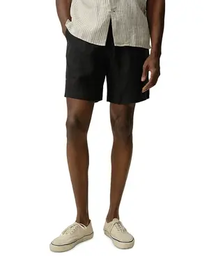 ALEX CRANE Bo Linen Drawstring Shorts - Night