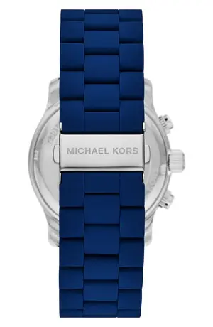 Michael Kors Runway Chronograph Silicone Bracelet Watch