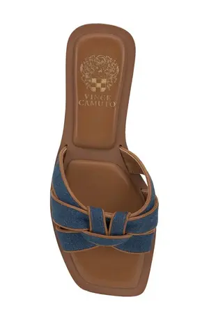 Vince Camuto Barcelens Slide Sandal - Indigo Wash