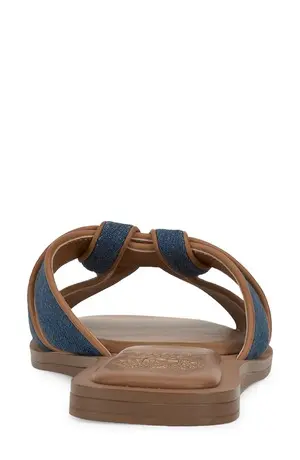 Vince Camuto Barcelens Slide Sandal - Indigo Wash