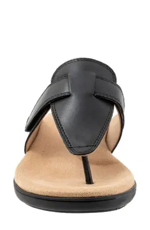 Trotters Robin Flip Flop - Black