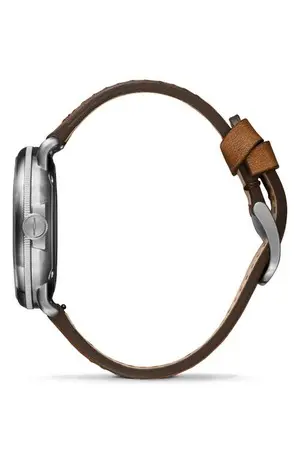 Shinola The Canfield Leather Strap Watch