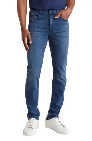 7 For All Mankind Slimmy Slim Fit Jeans - Mid Blue