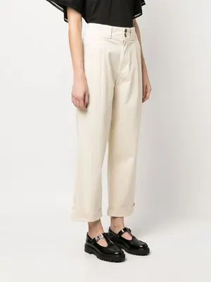 Woolrich High-waisted Tailored Trousers