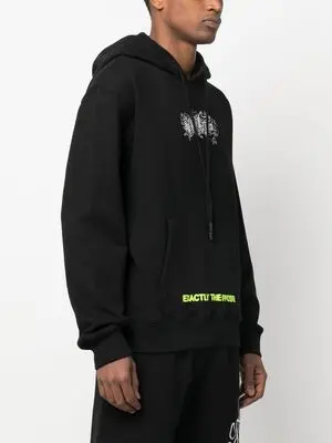 Off-White Slogan-print Drawstring Hoodie