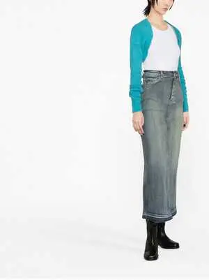 GANNI Knitted Cropped Bolero