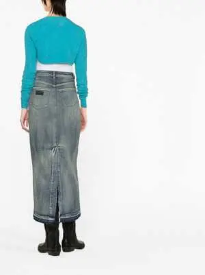GANNI Knitted Cropped Bolero
