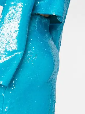 GANNI Sequin-embellished Midi Skirt