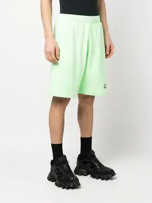 Givenchy Logo-print Track Shorts - Green