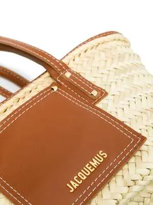 Jacquemus Le Petit Panier Soli Tote - Neutrals
