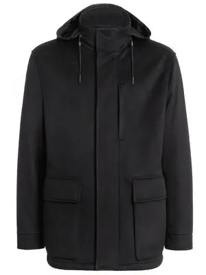 Zegna Drawstring Coats For Men