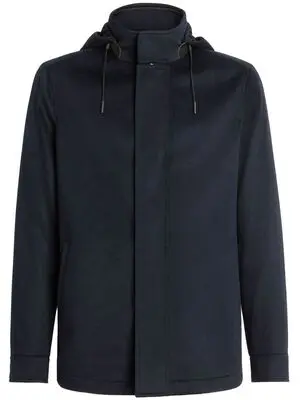 Zegna Cima Oasi Cashmere Over Jacket - Blue