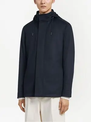 Zegna Cima Oasi Cashmere Over Jacket - Blue