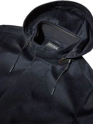 Zegna Cima Oasi Cashmere Over Jacket - Blue
