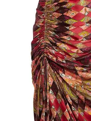 Cinq À Sept Elliana Silk Asymmetric Dress