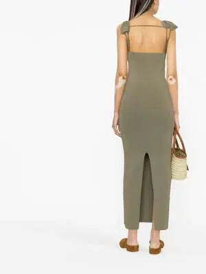 Jacquemus La Robe Maille Alca Square-neck Dress