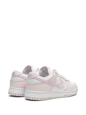 Nike Dunk Low Pink Paisley Sneakers - White